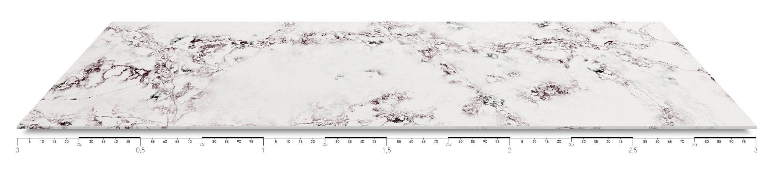 Ice Viola surfaces. Genesis Collection. Compac