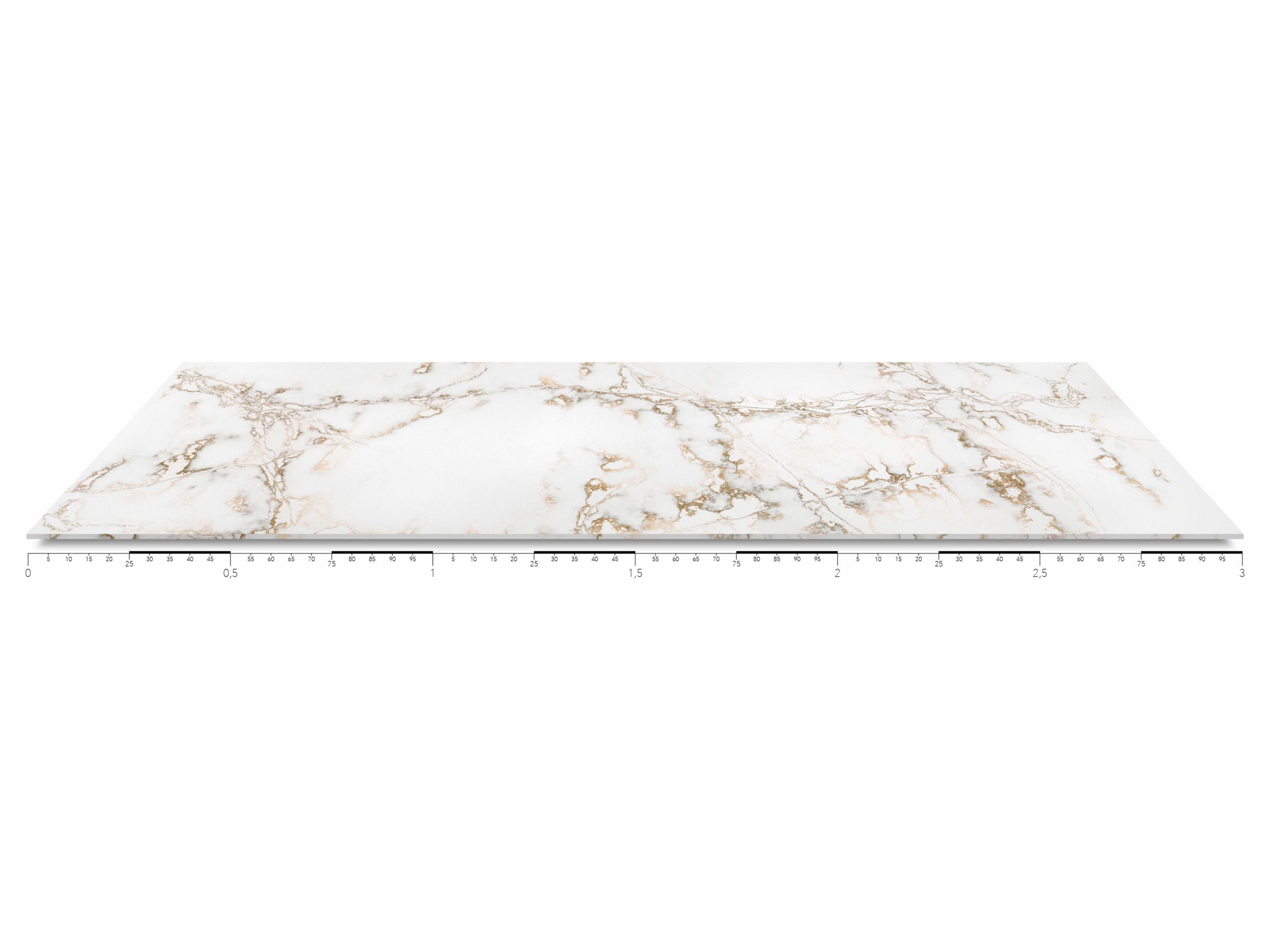 Ice Gold surfaces. Genesis, Quartz Collection. Compac