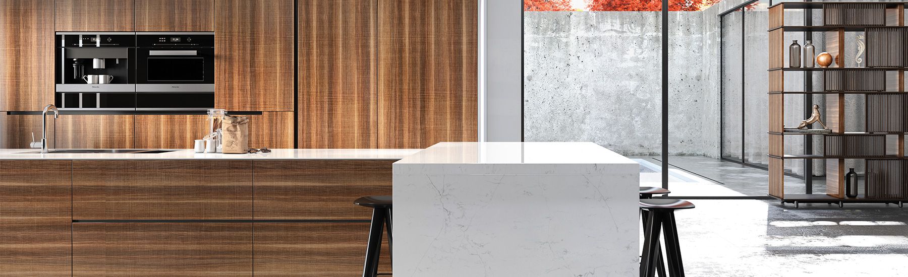 Technological Quartz COMPAC Surfaces for Bathrooms, Kitchens, Floors, etc.